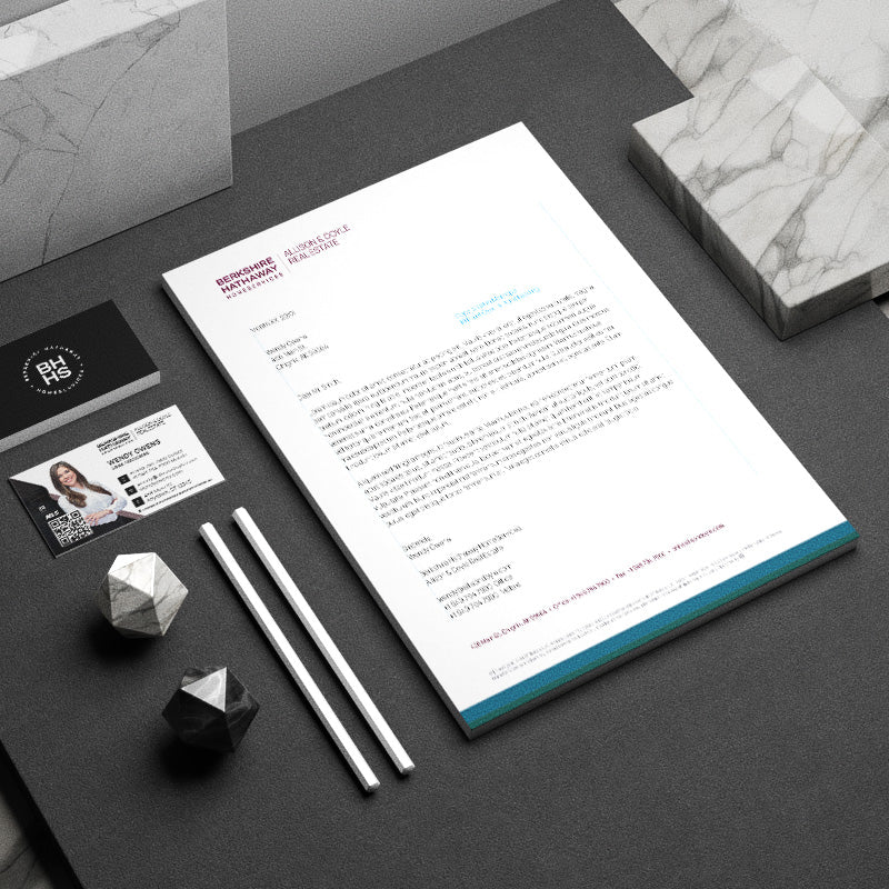 Berkshire Hathaway Premium Letterhead Design – AgentMotif