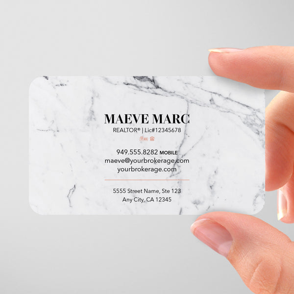 Rounded Corner Business Cards – AgentMotif
